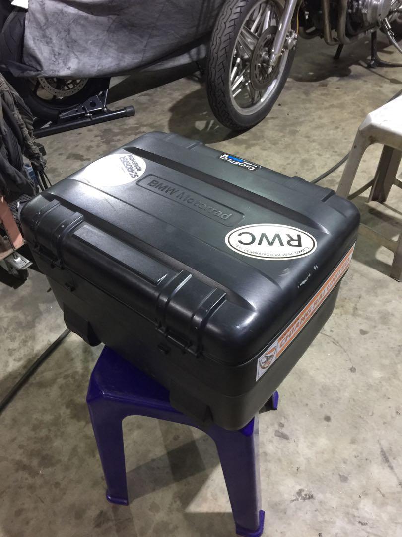 Top Box - BMW - 35 Litres - Used with Issue, Motorcycles, Motorcycle ...