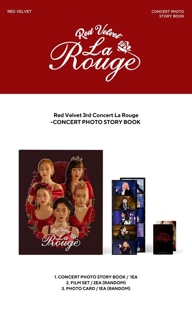 red velvet - la rouge 3rd concert photobook, Entertainment, K-Wave on ...