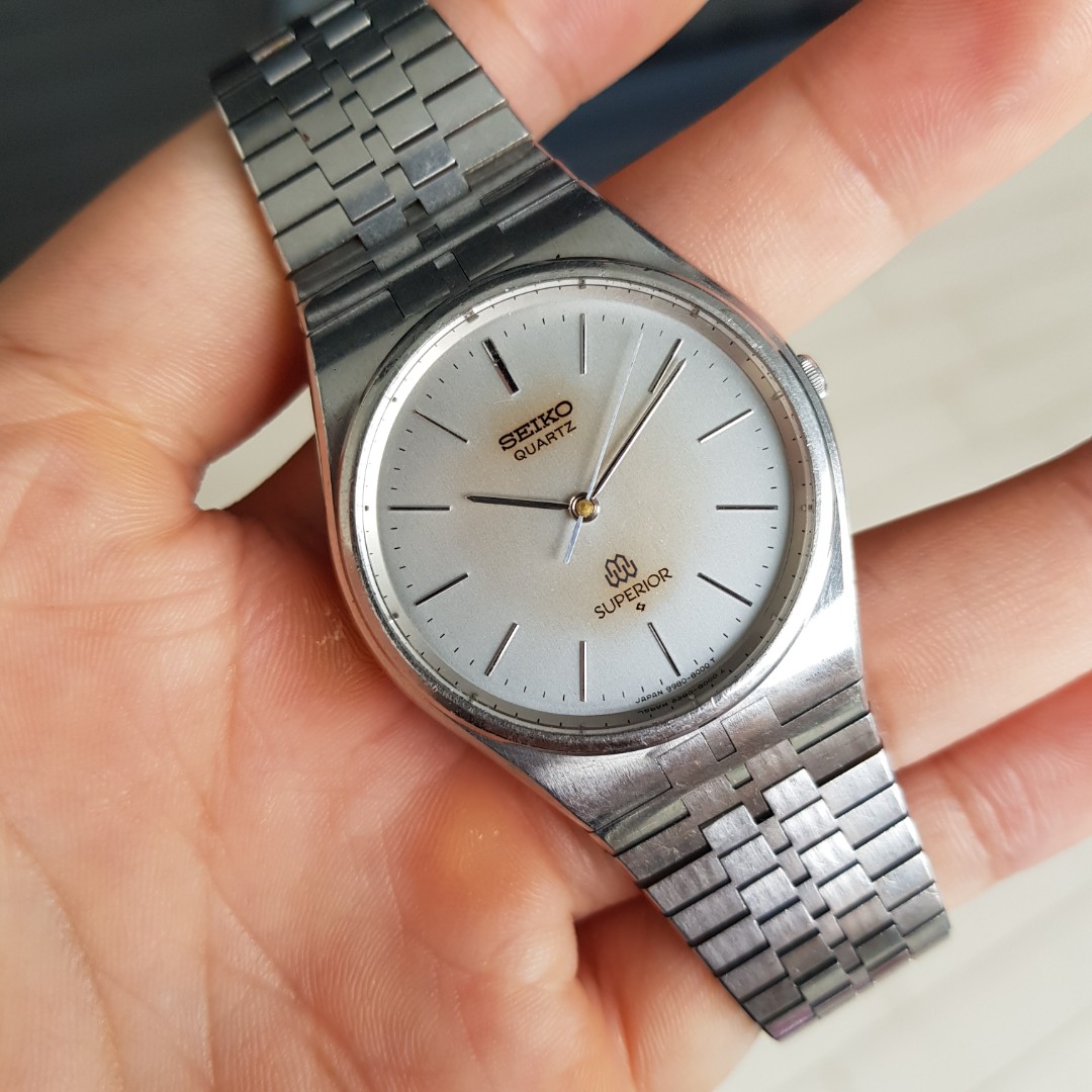 Seiko Quartz Superior 9980-8000, Men's Fashion, Watches & Accessories ...