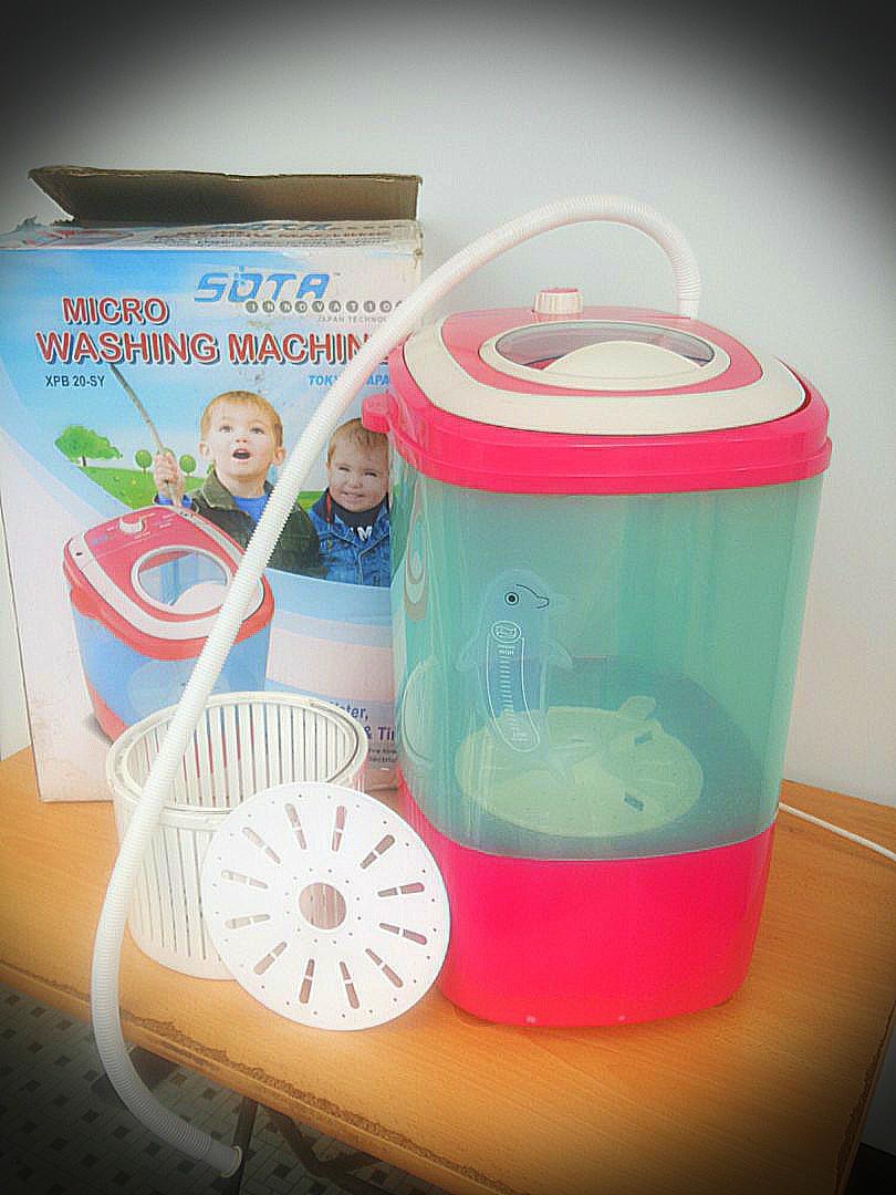 SOTA Micro Washing Machine 2.0Kg, TV & Home Appliances, Washing ...