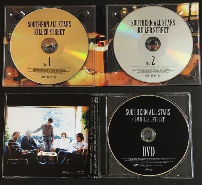 Southern All Stars - Killer Street (キラーストリート) 日版初回限定盤 2CD+DVD 3枚組 連外紙盒 ...