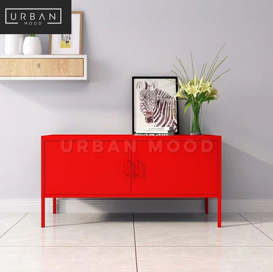 SPARSE Minimalist Metal TV Cabinet, Furniture, Shelves & Drawers on ...