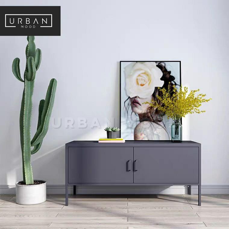 SPARSE Minimalist Metal TV Cabinet, Furniture, Shelves & Drawers on ...