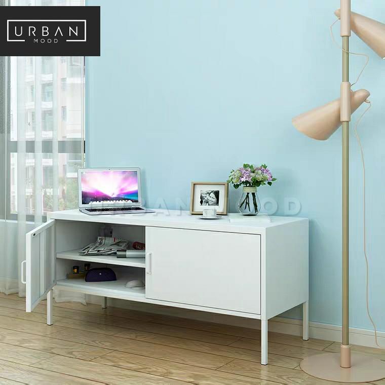 SPARSE Minimalist Metal TV Cabinet, Furniture, Shelves & Drawers on ...