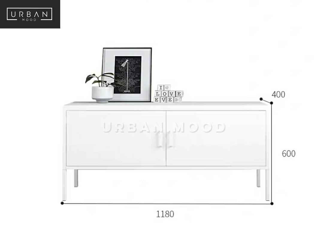 SPARSE Minimalist Metal TV Cabinet, Furniture, Shelves & Drawers on ...
