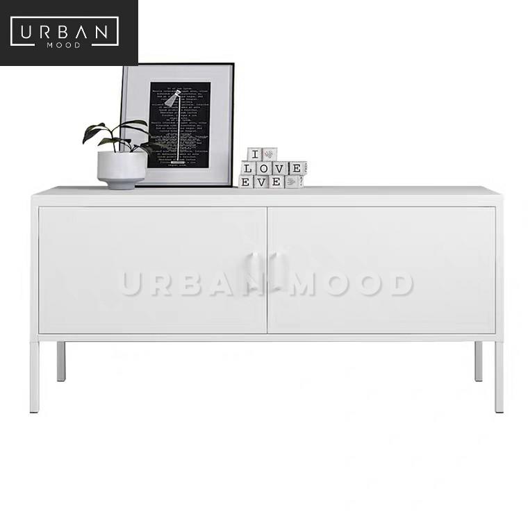 SPARSE Minimalist Metal TV Cabinet, Furniture, Shelves & Drawers on ...