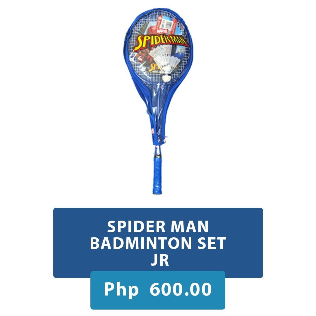 Spiderman jr badminton set, Hobbies & Toys, Toys & Games on Carousell