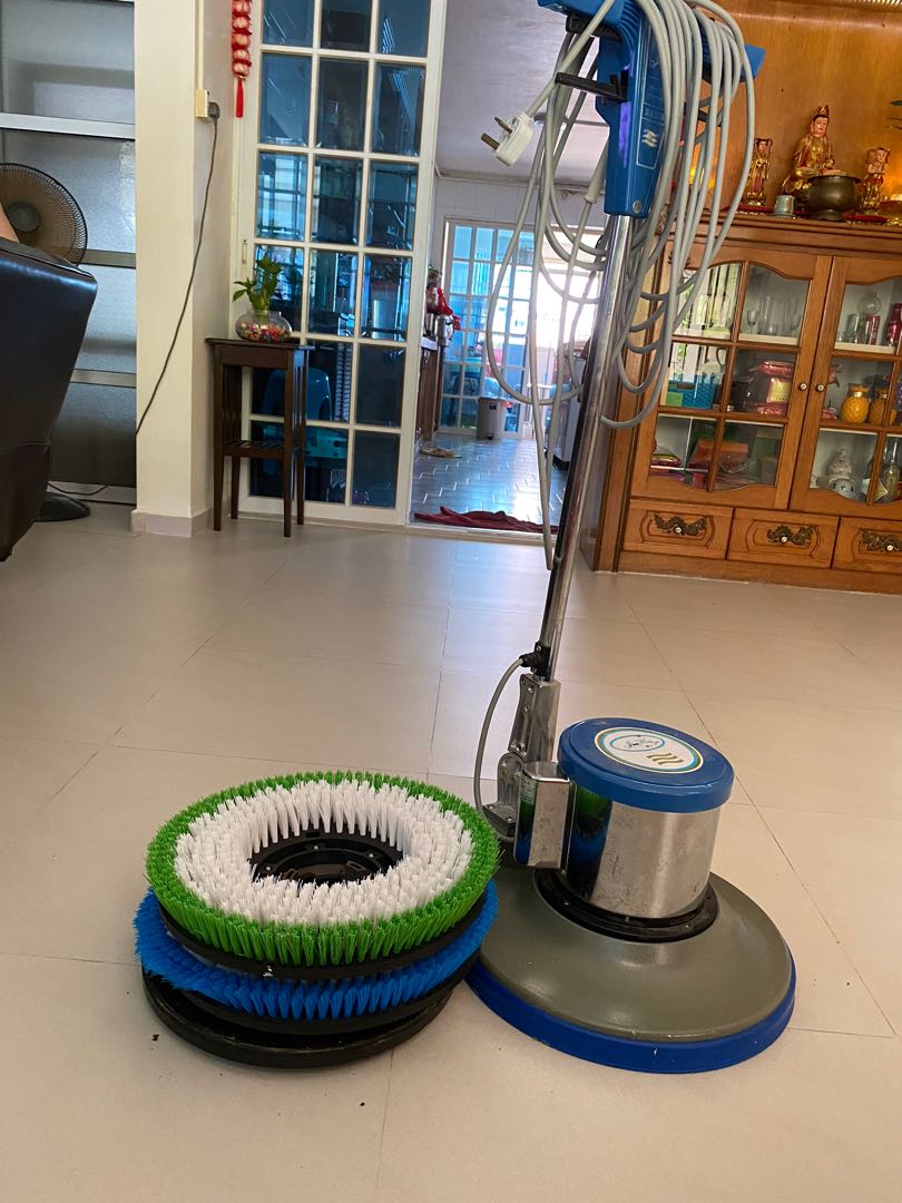 Spin Mop Machine (Floor Scrubber), Furniture & Home Living, Cleaning ...