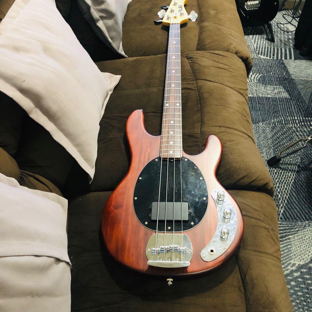 Sterling Sub 4 strings bass guitar + peavey amp , Hobbies & Toys, Music ...