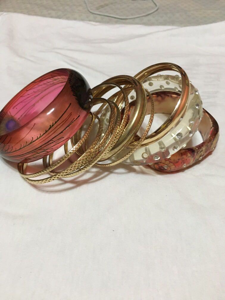 Take all bangles from korea, Women's Fashion, Jewelry & Organizers ...