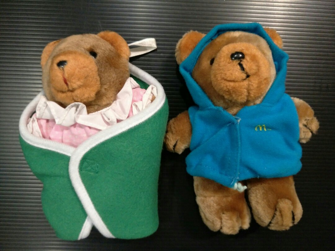 Teddy Bears from McDonald, Hobbies & Toys, Toys & Games on Carousell