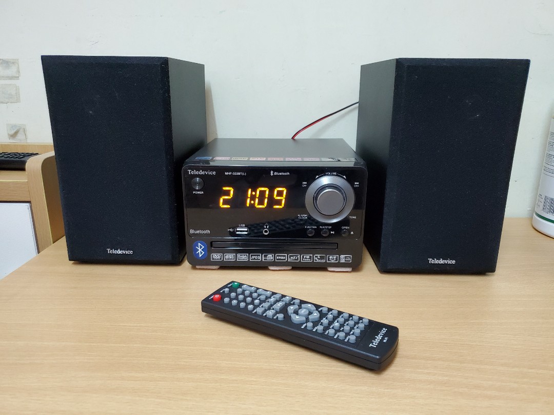 Teledevice MHF-333BT微型音響 Hi-fi 或歡迎開個價, 音響器材, 可攜式音響設備 - Carousell
