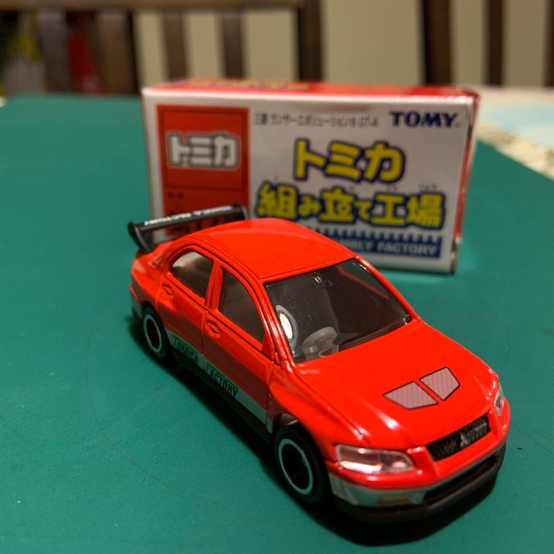 Tomy Tomica Red Mitsubishi EVO evolution VII GT-A 17th Edition Tomica ...