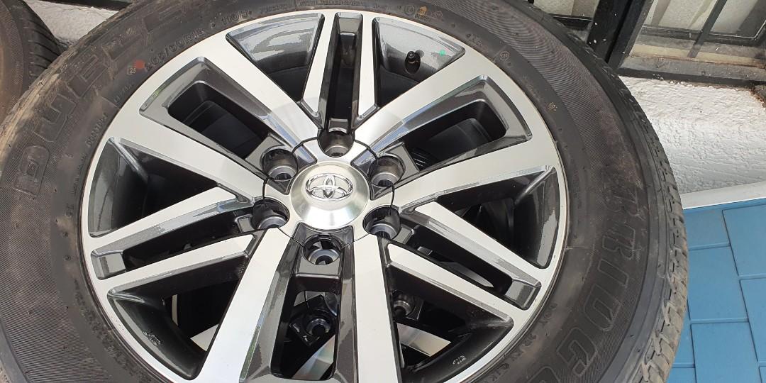 Toyota Fortuner Mags 2020, Car Parts & Accessories, Mags and Tires on ...