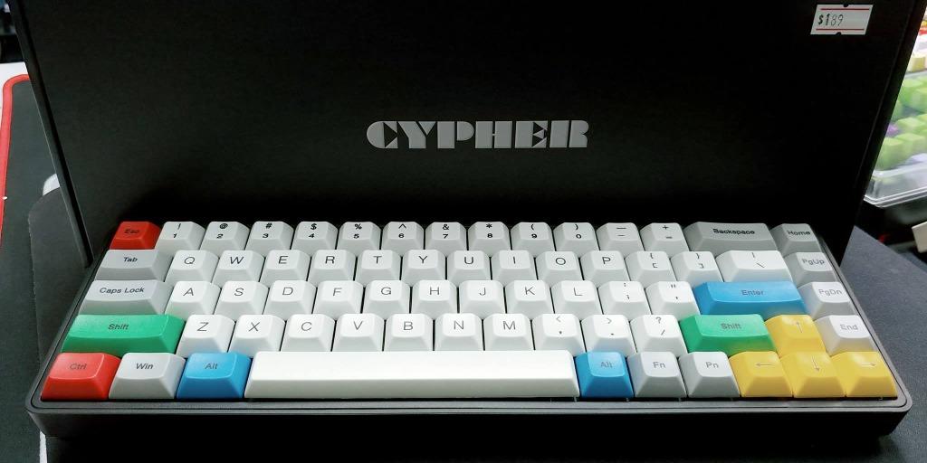 Vortex Cypher 65% Mechanical Keyboard DSA Genuine Cherry MX Brown Switches, Computers & Tech ...