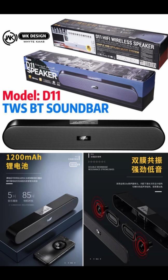 Wk Design Soundbar, Audio, Soundbars, Speakers & Amplifiers on Carousell