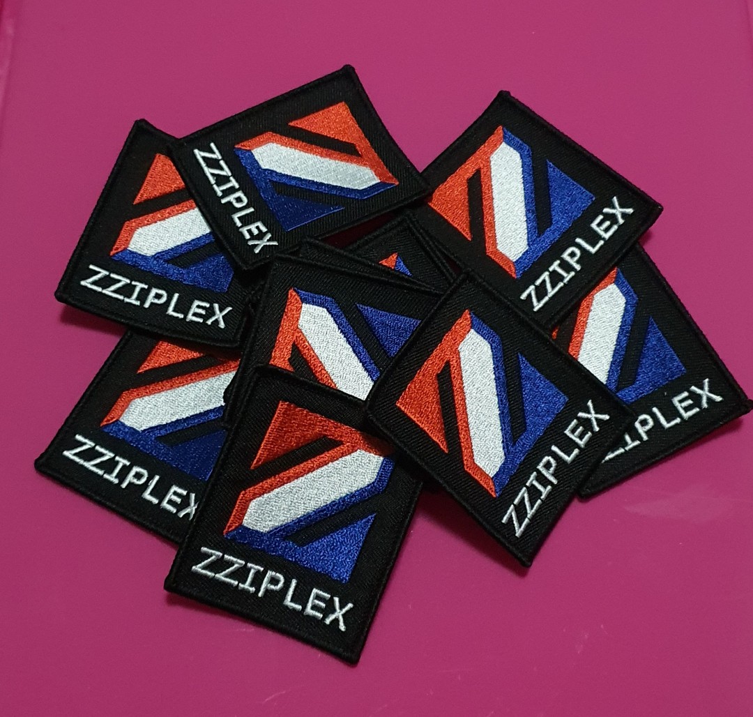Zziplex iron patch, Hobbies & Toys, Memorabilia & Collectibles, Stamps ...