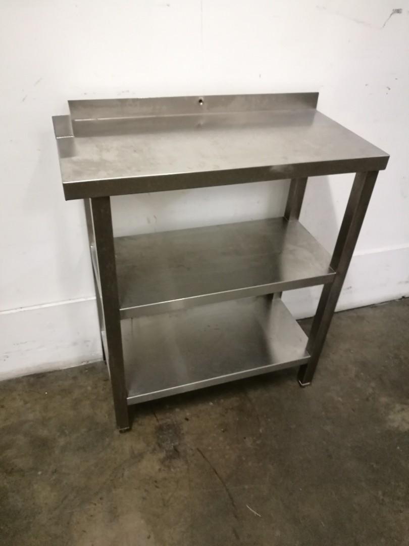 3 tier stainless steel table, Home Appliances, Kitchenware on Carousell