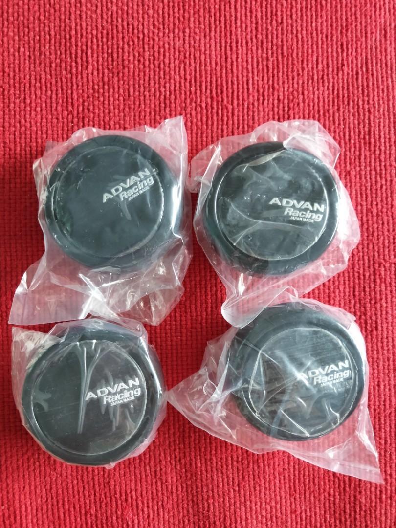 Advan Racing Wheel Cap, Car Accessories, Tyres & Rims on Carousell
