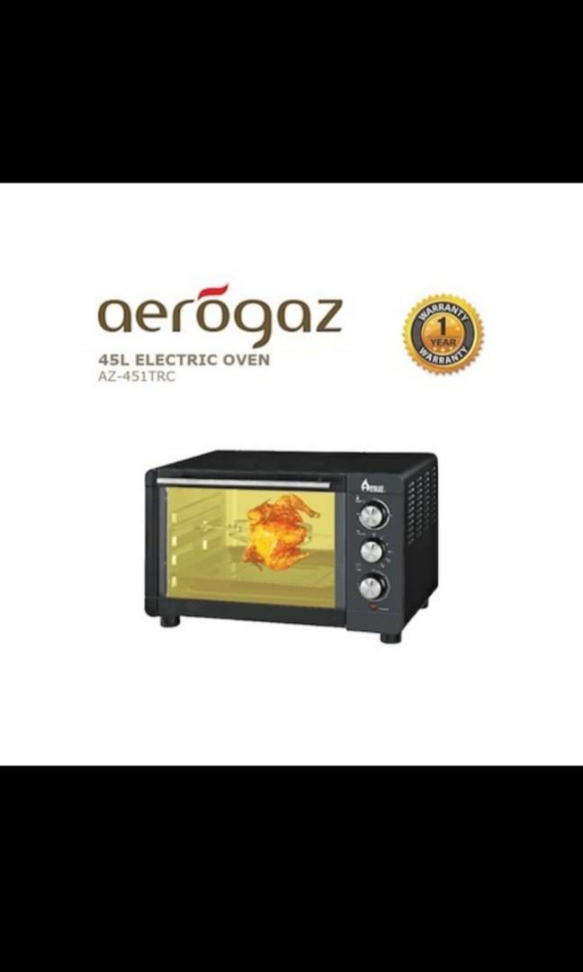 Aerogaz 45L Electric Oven AZ-451TRC, TV & Home Appliances, Kitchen Appliances, Ovens & Toasters ...