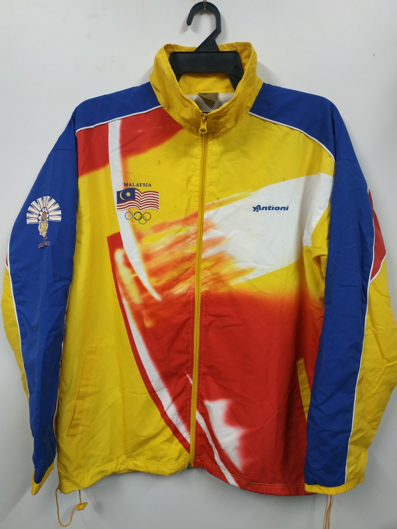 ANTIONI Malaysia Track Top SEA games 2005, Men's Fashion, Activewear on ...