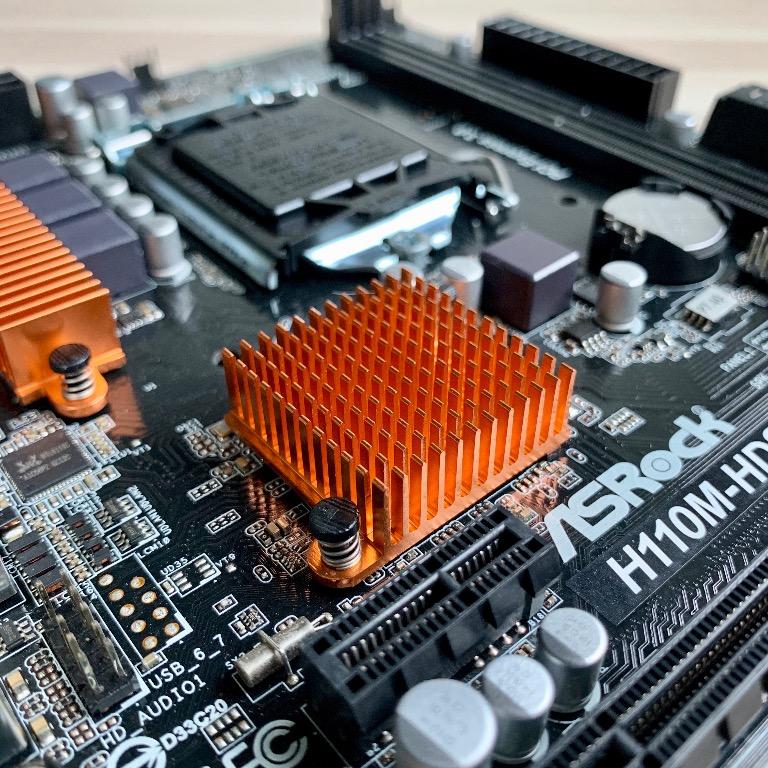 ASRock Super Alloy H110M-HDS R3.0 Motherboard, Computers & Tech, Parts ...