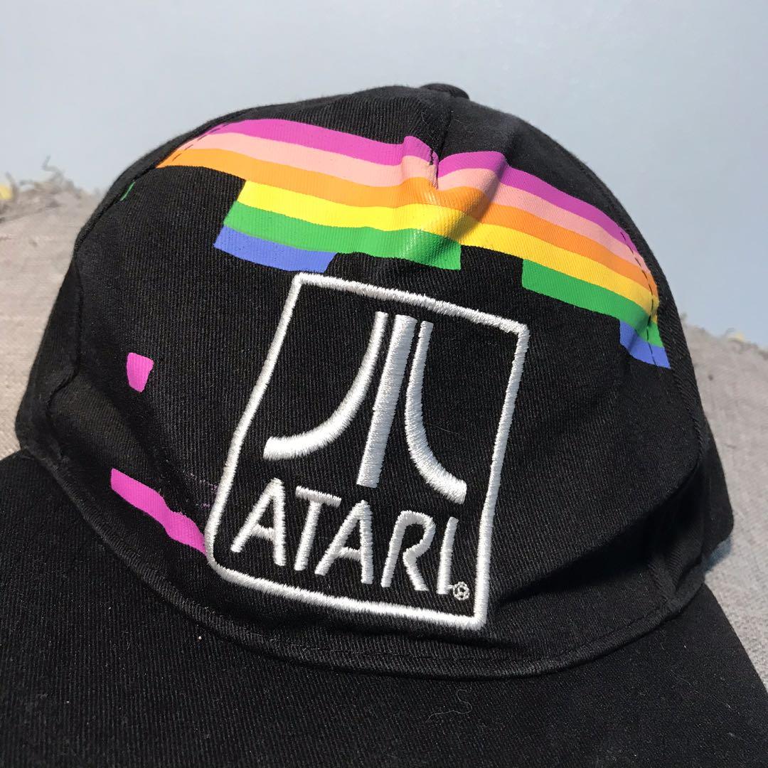 Atari Vintage Logo Dad Cap, Men's Fashion, Watches & Accessories, Caps ...