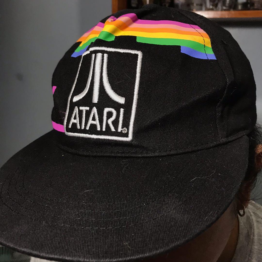 Atari Vintage Logo Dad Cap, Men's Fashion, Watches & Accessories, Caps ...