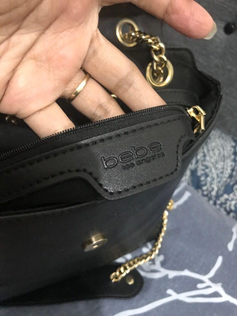 Authentic Bebe Two Way Bag - Back Pack/Sling Bag, Luxury, Bags ...