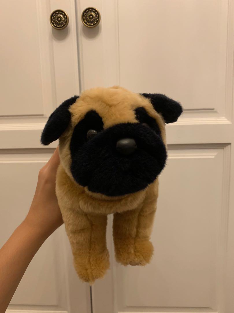 authentic TY pug plushie, Hobbies & Toys, Toys & Games on Carousell