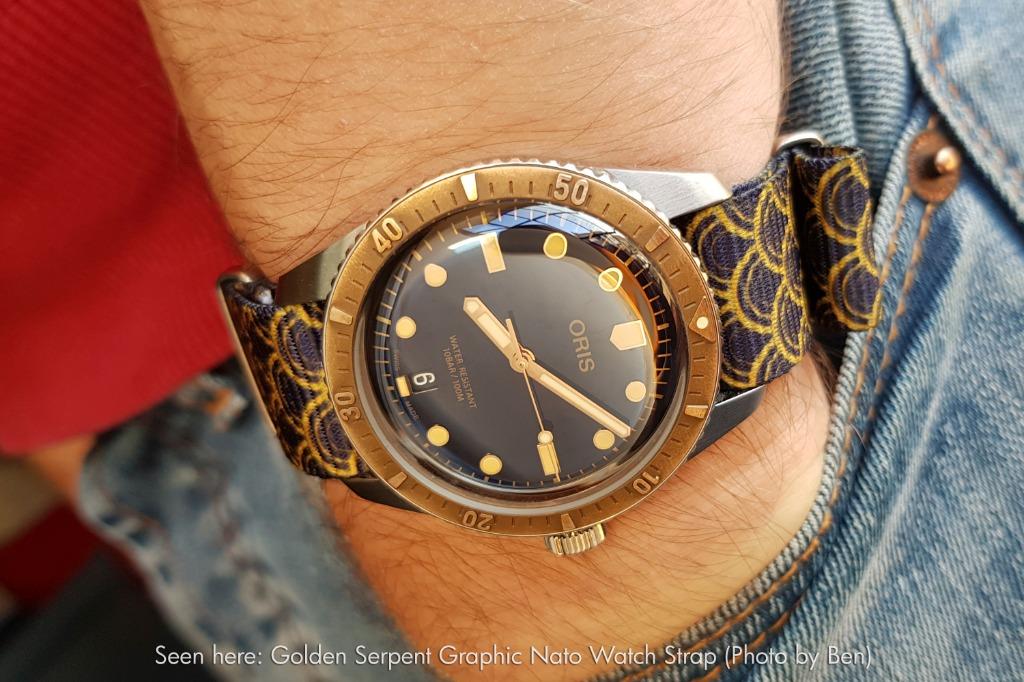 Batik Quad Graphic Nato Watch Strap for Seiko Citizen Orient, Men's ...