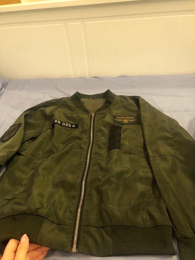 bomber jacket from israel, Women's Fashion, Coats, Jackets and ...