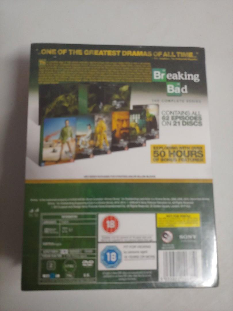 Breaking Bad. DVD Box set., 音樂樂器 & 配件, CD's, DVD's, & Other Media ...