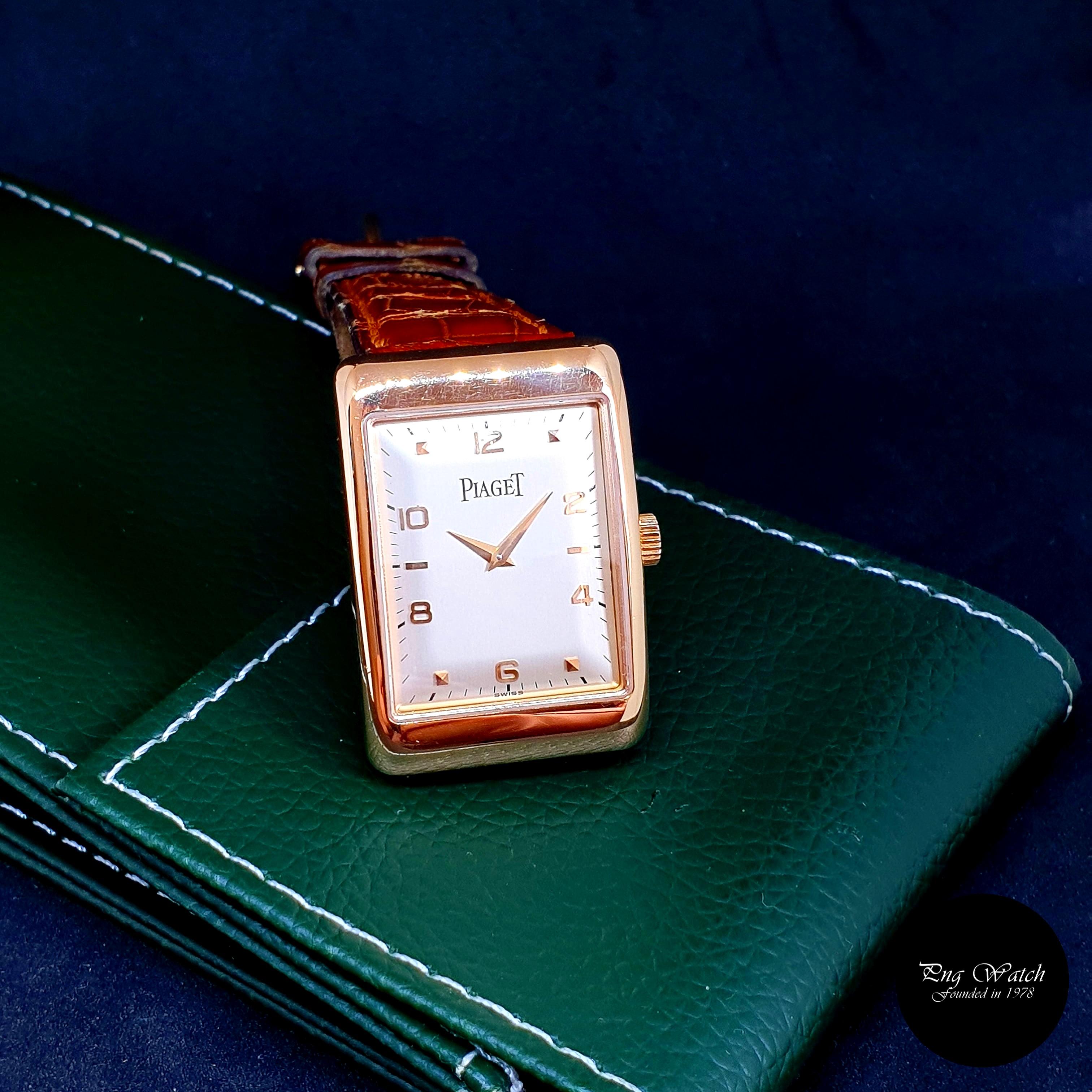 Classic Vintage Piaget 18K Rose Gold Manual Winding Wristwatch REF: 9952, Luxury, Watches on ...