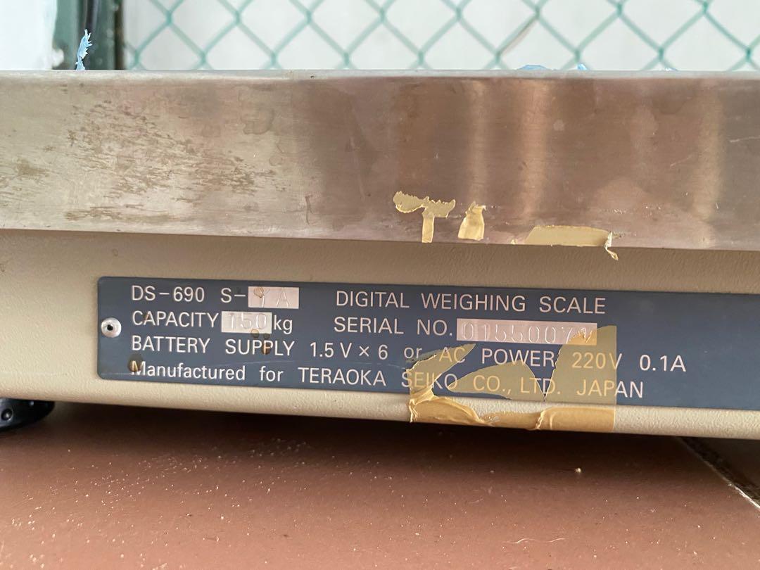 DIGI Platform Weighing Scale, Health & Nutrition, Health Monitors ...