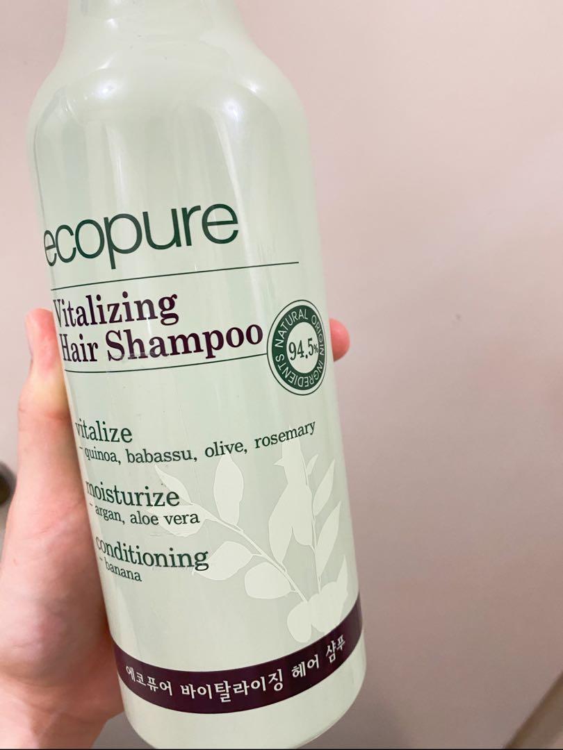 韓國Ecopure 750ml大支裝洗頭水, 美容＆化妝品, 沐浴＆身體護理, 沐浴及身體護理 - 身體護理 - Carousell