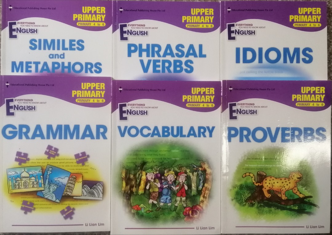 PSLE Eph Primary 4, 5, 6 English Grammar, Idioms, Phrasal Verbs ...