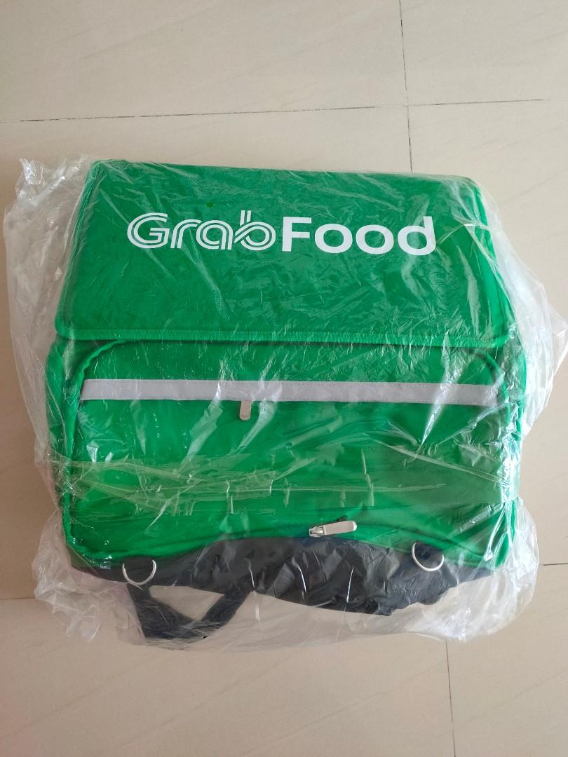 Grab food delivery bag, Bicycles & PMDs, Parts & Accessories on Carousell