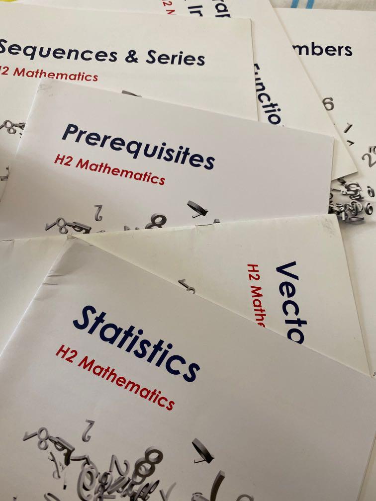 H2 math summary books (Terence chia), Books & Stationery, Textbooks ...
