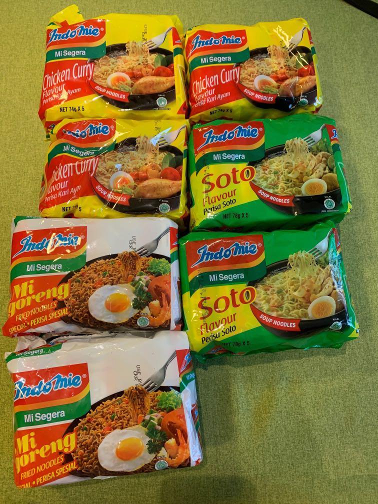 Indomie (5 x 74g), Food & Drinks, Chilled & Frozen Food on Carousell