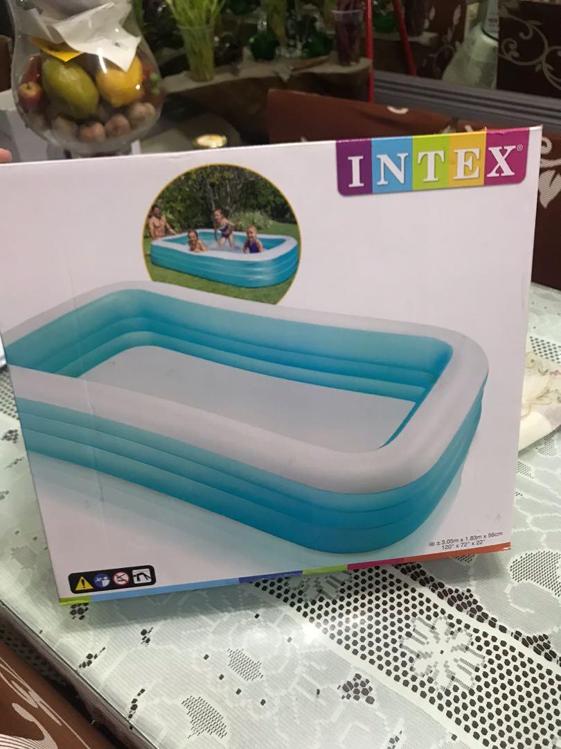INTEX INFLATABLE POOL - Large, Sports Equipment, Sports & Games, Water ...