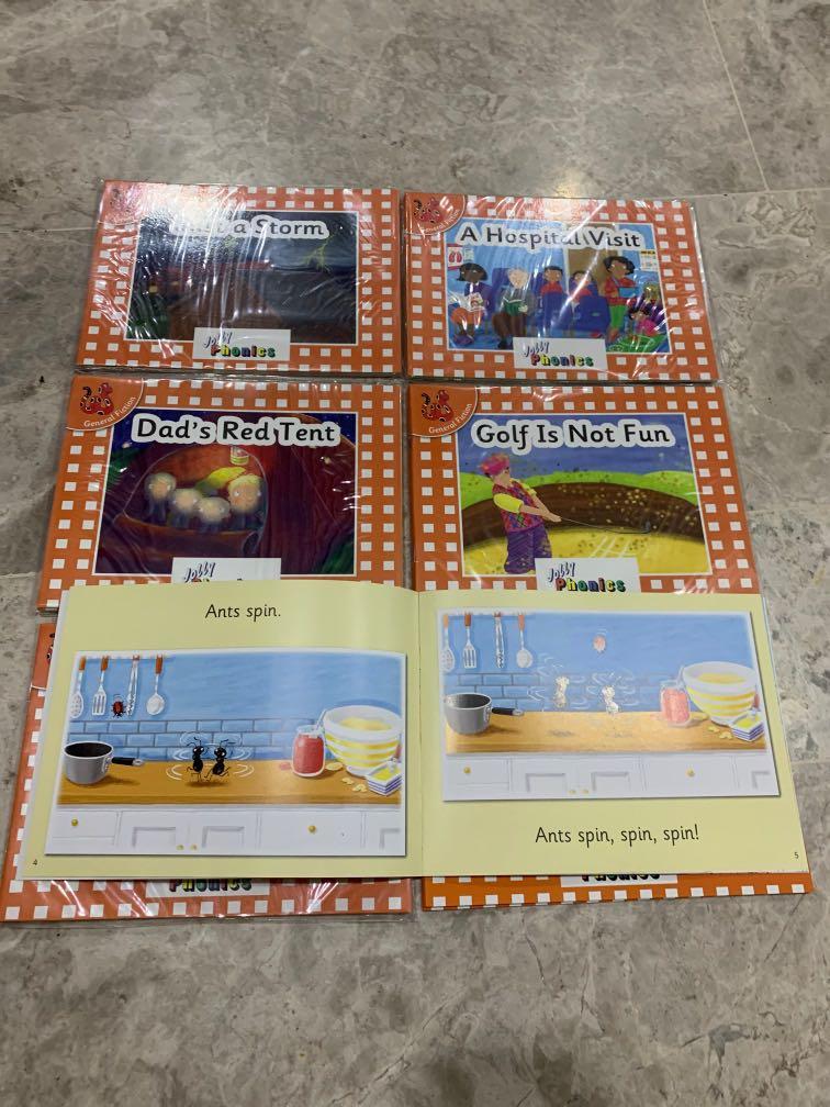 Jolly Phonics orange level readers, Hobbies & Toys, Books & Magazines ...