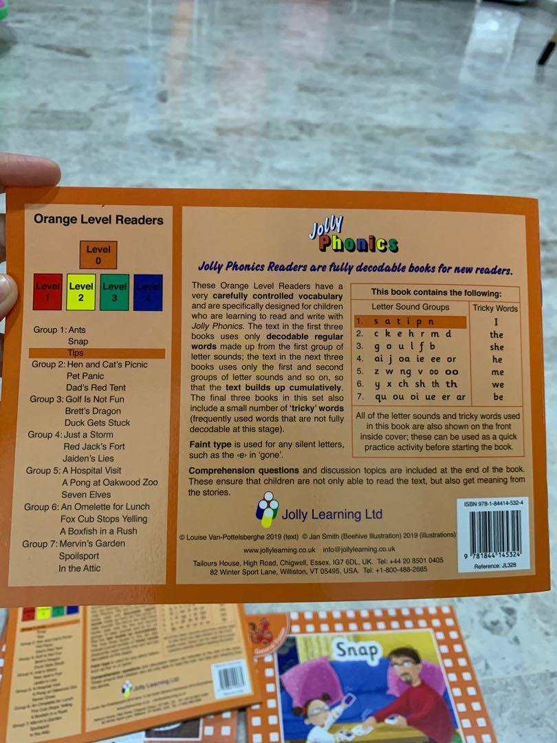 Jolly Phonics orange level readers, Hobbies & Toys, Books & Magazines ...