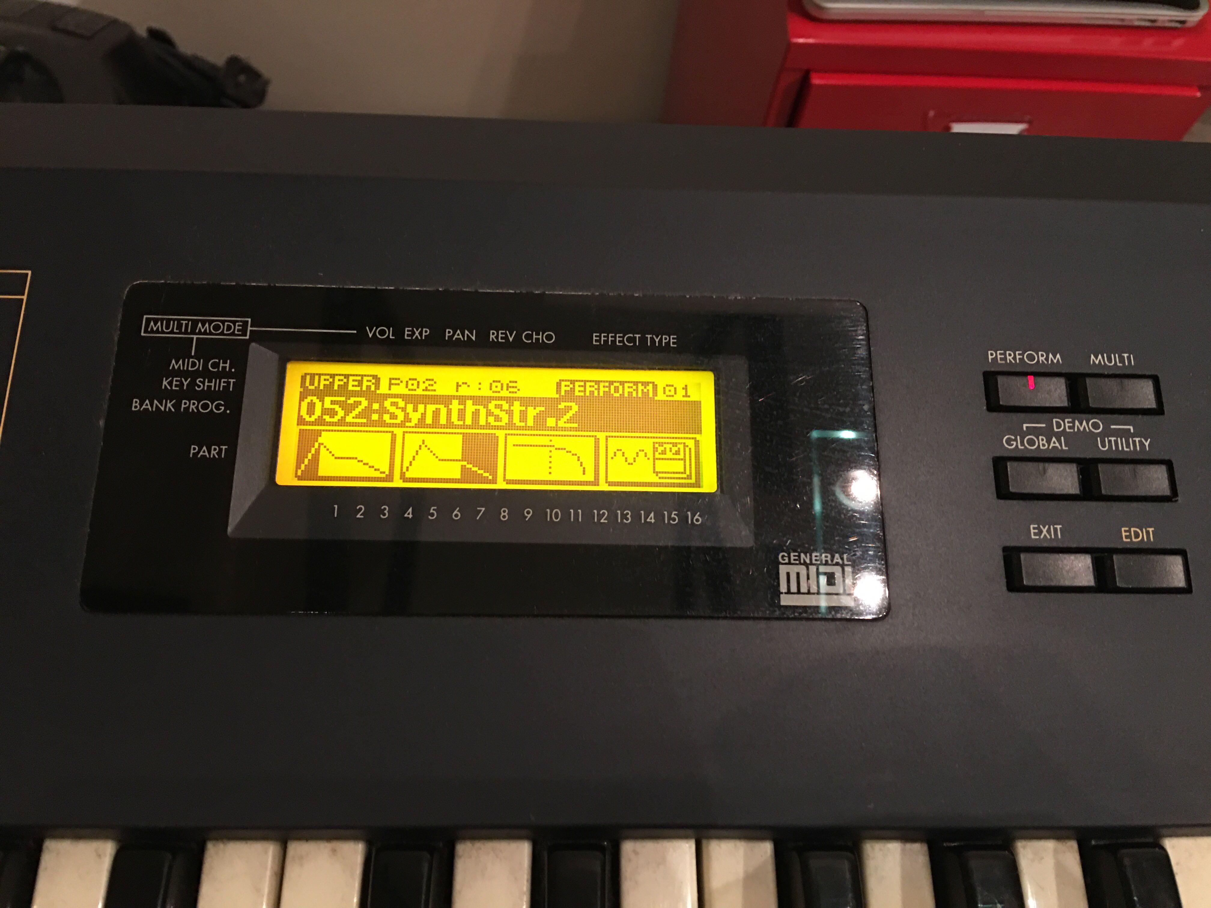Korg N5ex Music Synthesizer Keyboard with Stand, Hobbies & Toys, Music ...
