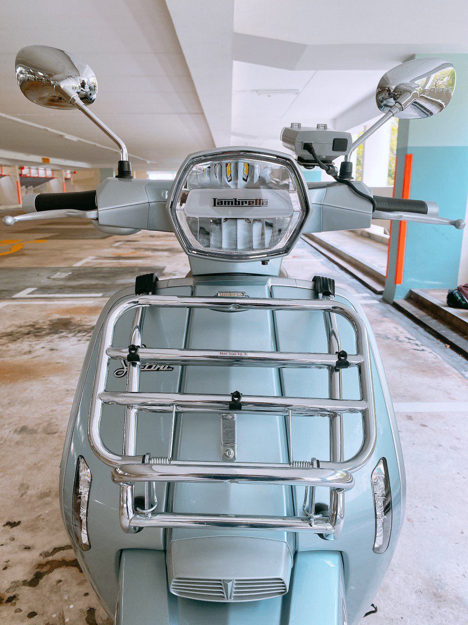 Lambretta’s mirror, front & rear rake, Motorcycles, Motorcycle ...