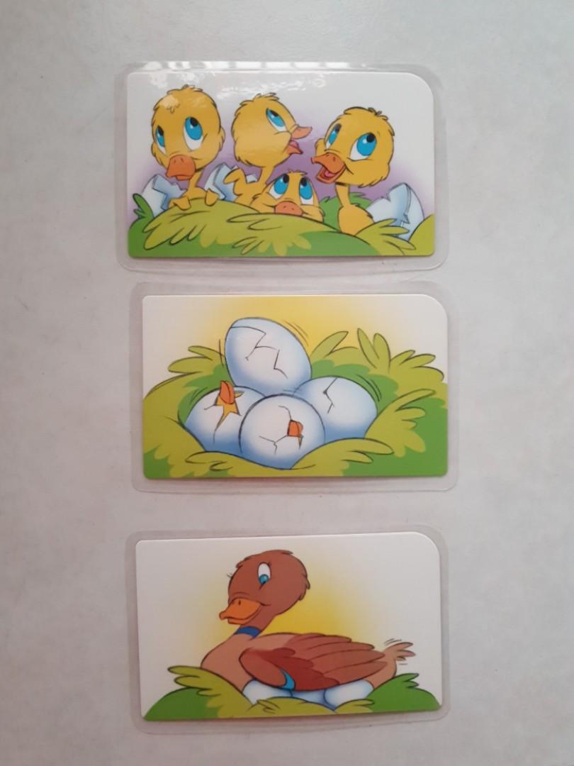 Laminated Story Sequencing Puzzle Cards, Everything Else on Carousell