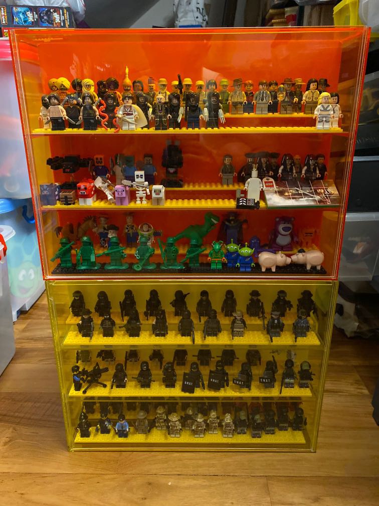 Lego custom display cases x 2, Hobbies & Toys, Toys & Games on Carousell