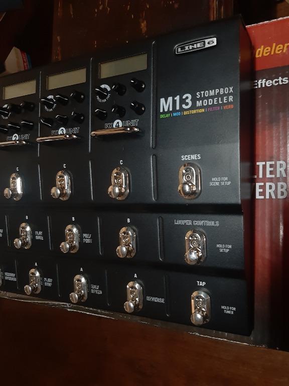 Line 6 M13 Multi Effects Guitar Pedal, Hobbies & Toys, Music & Media ...