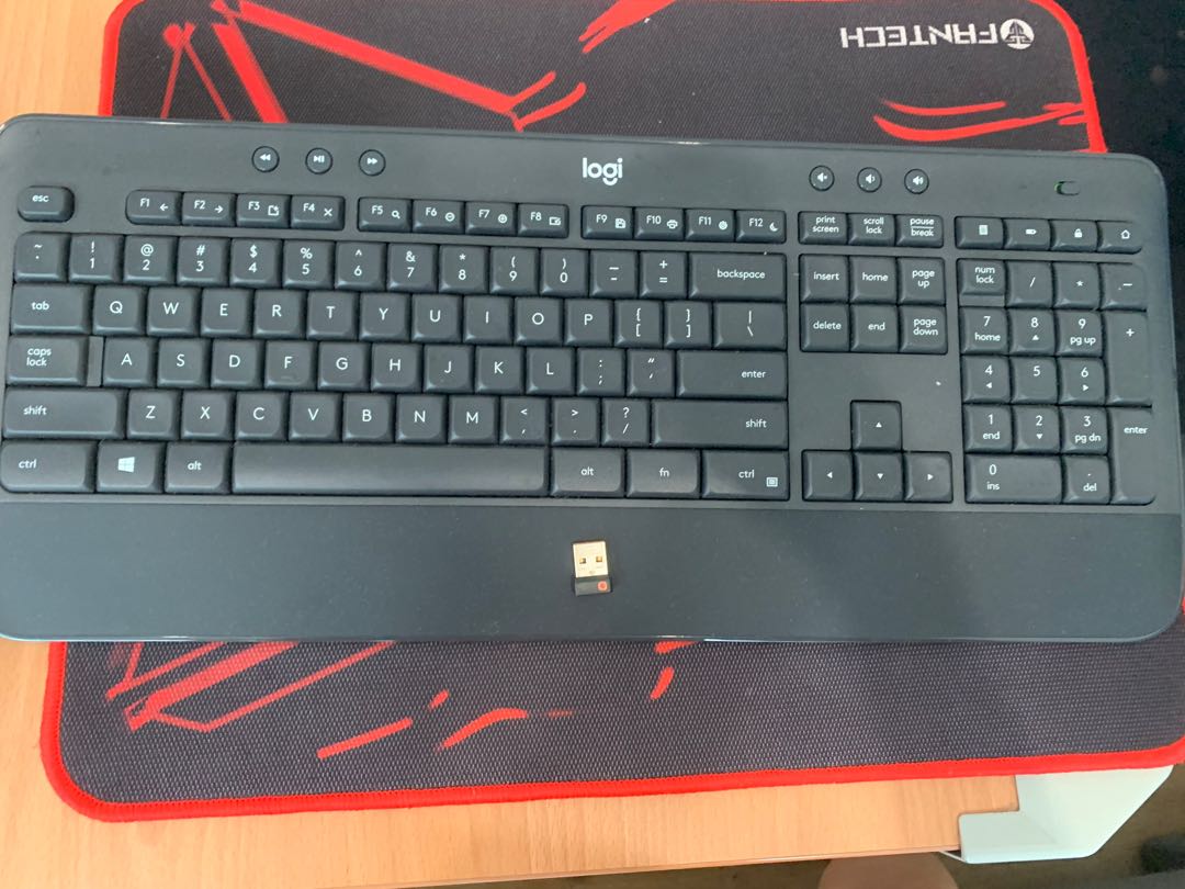 Logitech Wireless Keybord Computers And Tech Parts And Accessories Computer Keyboard On Carousell