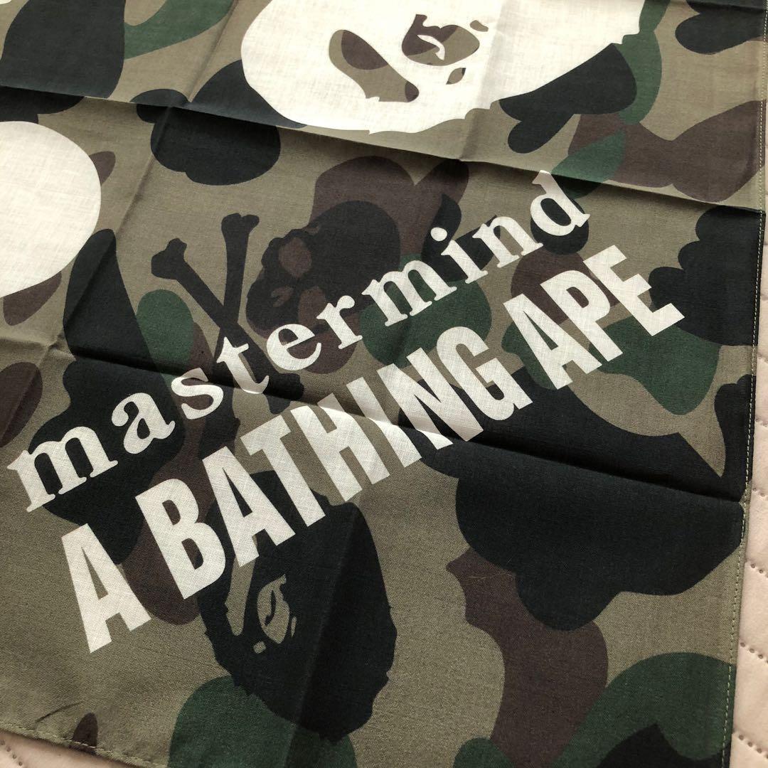 MASTERMIND VS BAPE CAMO BANDANA #1, Health & Nutrition, Face Masks ...